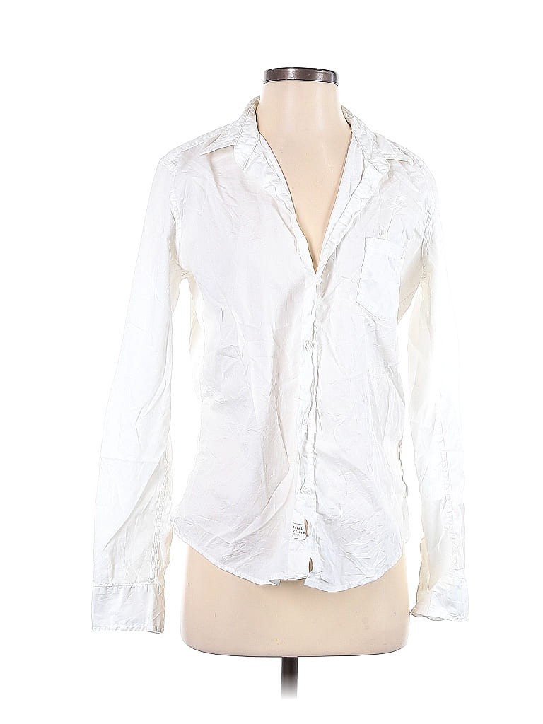 Frank & Eileen 100% Cotton White Long Sleeve Button-Down Shirt Size M - 74% off | ThredUp