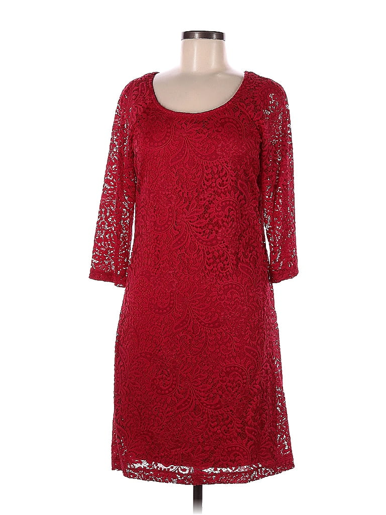 RN Studio By Ronni Nicole Red Cocktail Dress Size 8 - 64% off | ThredUp