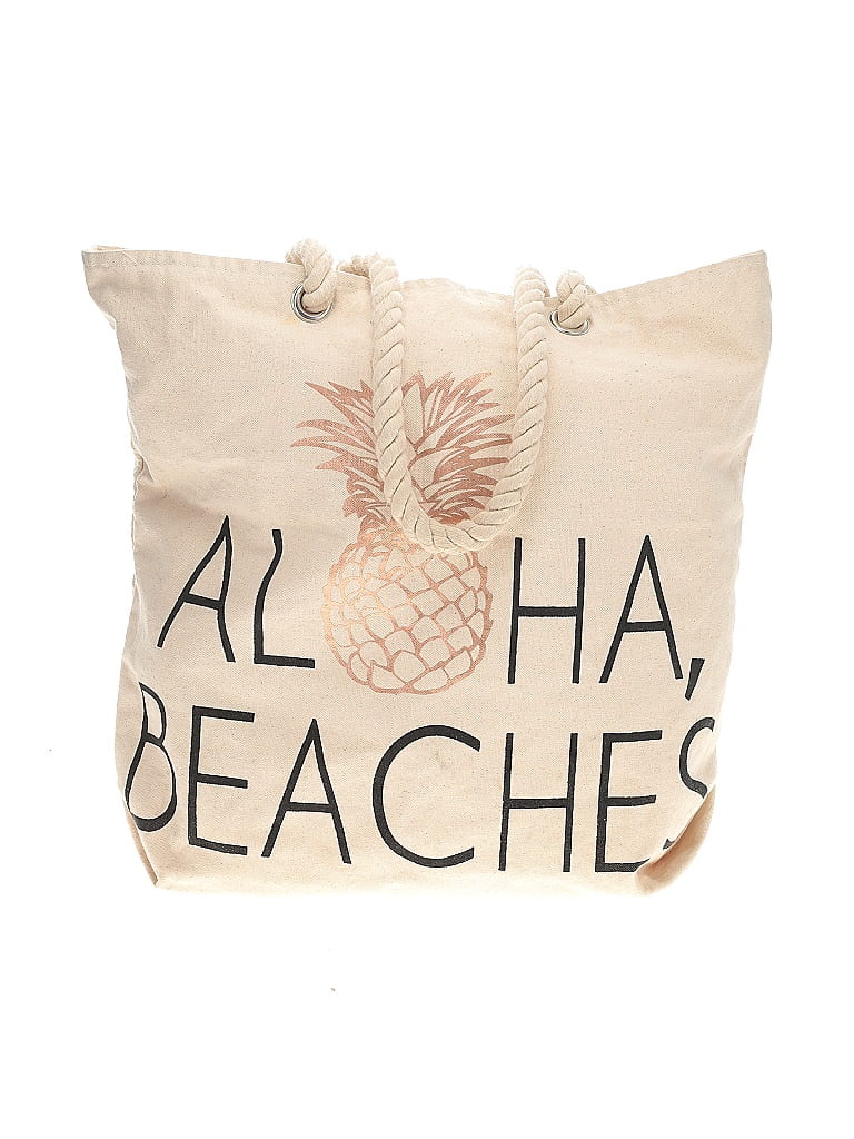 Primark 100% Cotton Tropical Ivory Tote One Size - 52% off | ThredUp