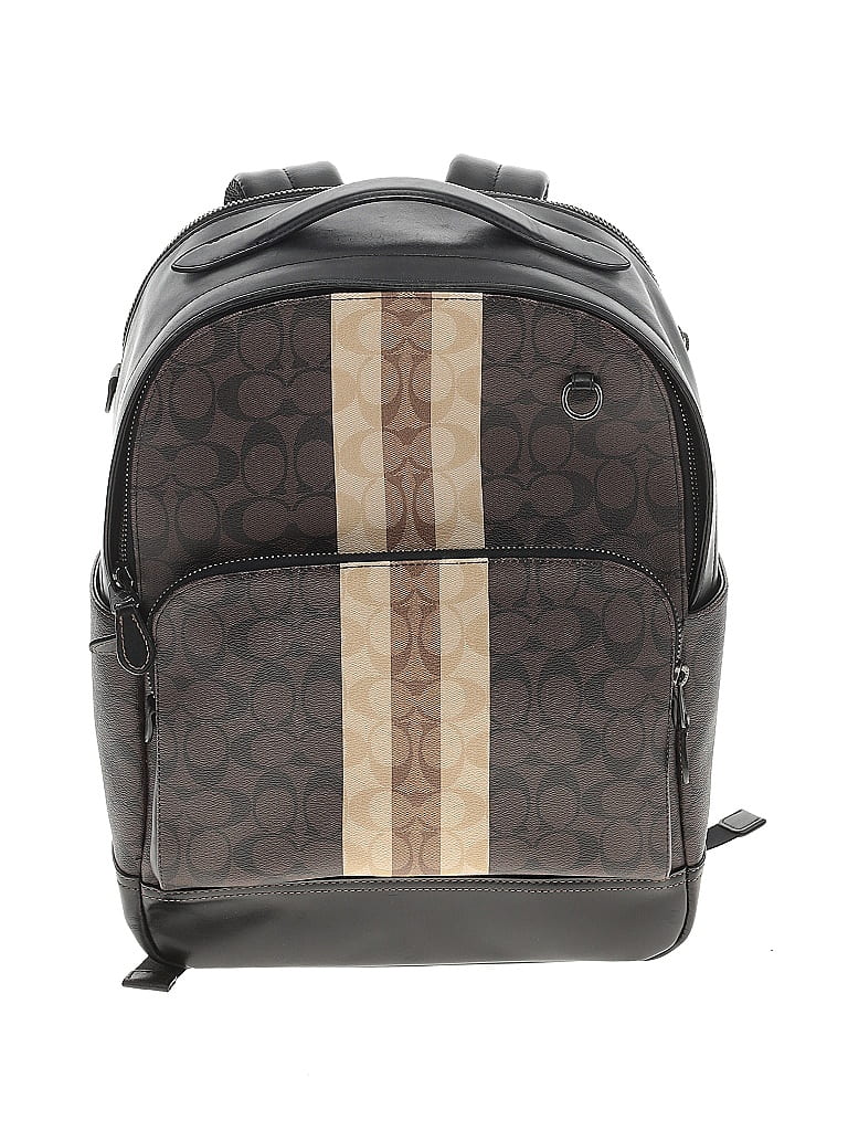 Coach Factory 100% Leather Brown Leather Backpack One Size - 61% off ...