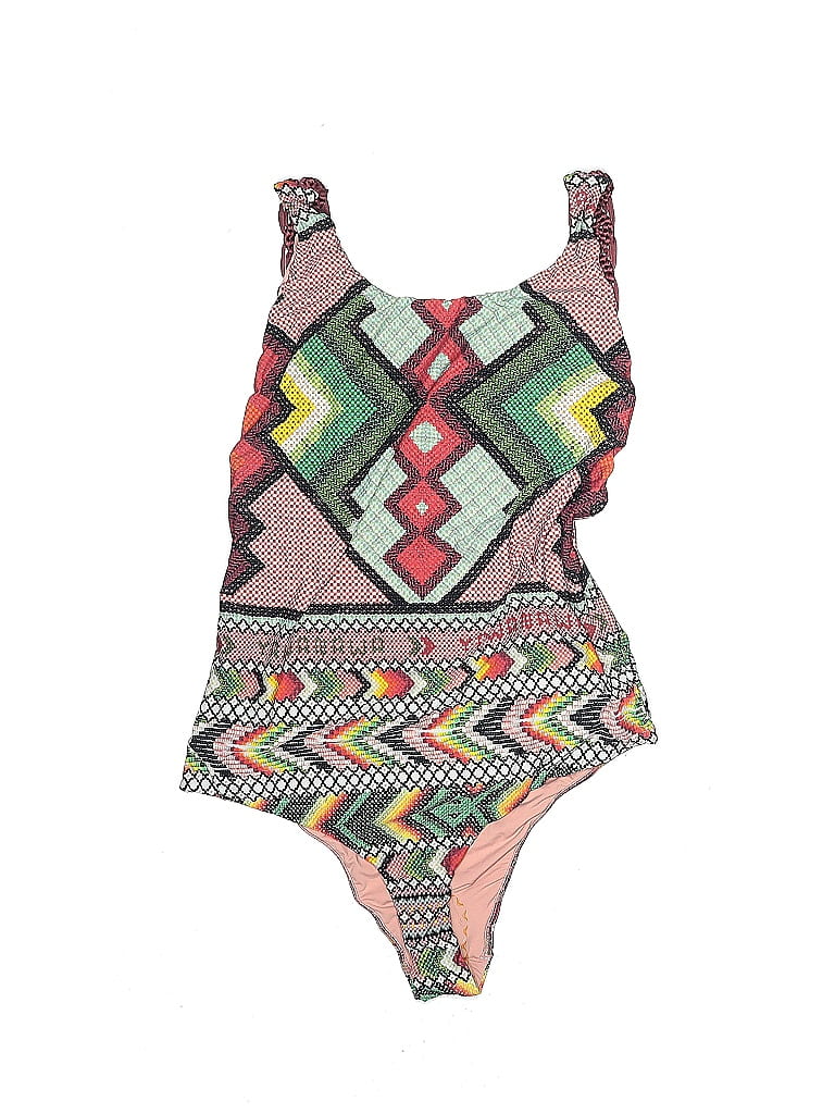 FARM Rio Jacquard Fair Isle Graphic Aztec Or Tribal Print Pink One ...