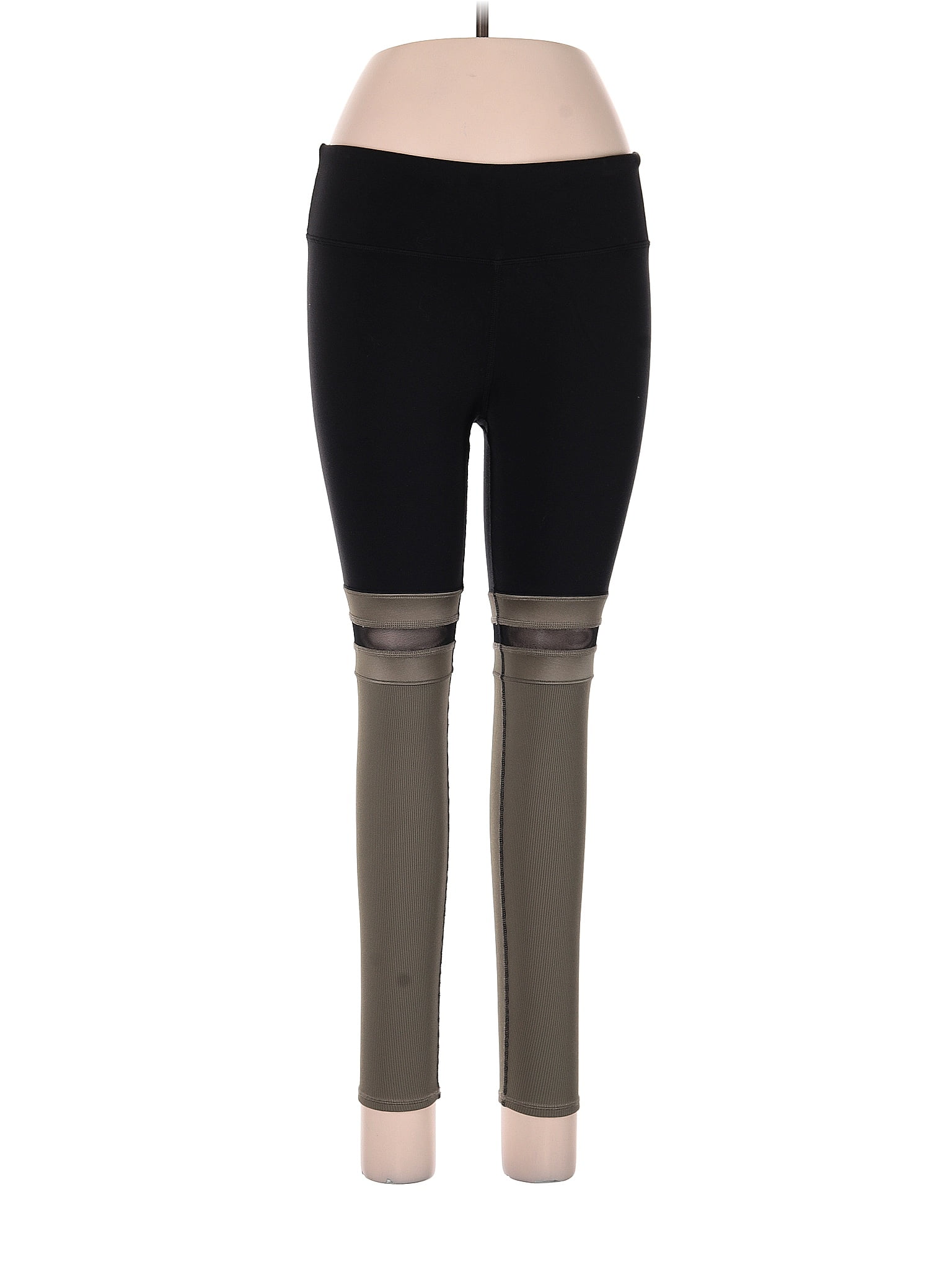 Alo Color Block Black Active Pants Size M - 61% off | ThredUp