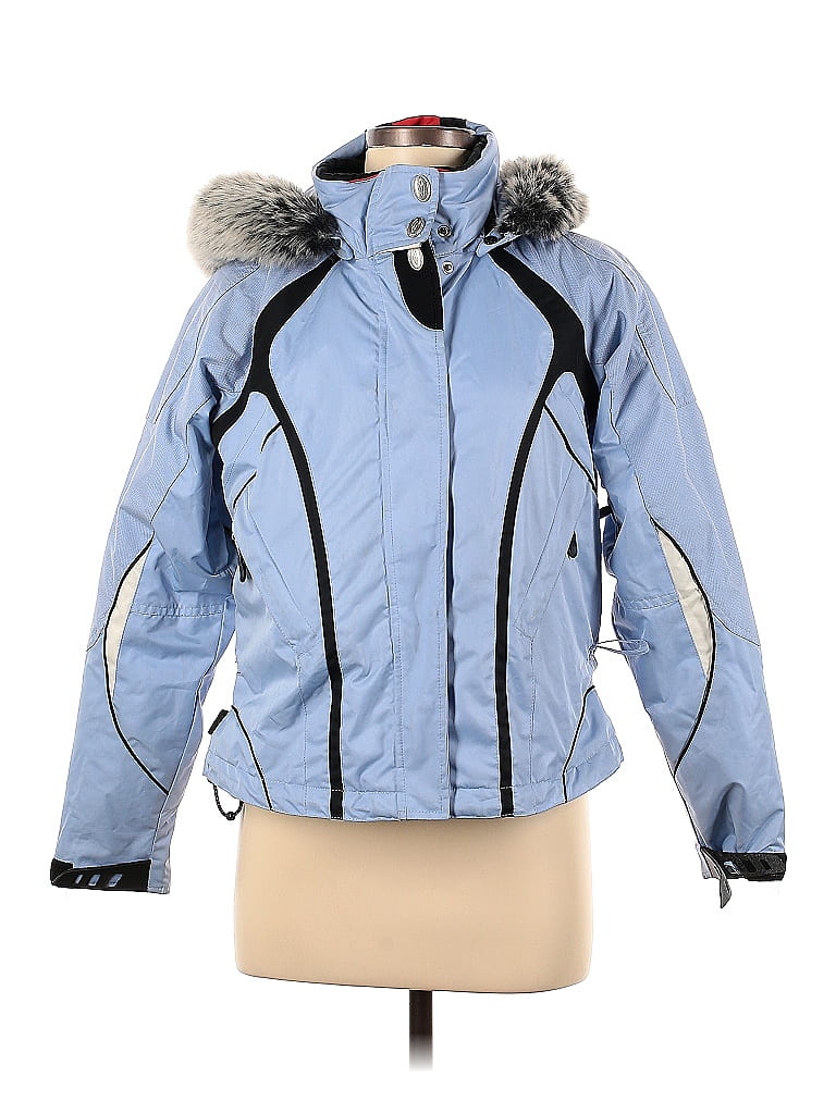 Obermeyer 100% Nylon Blue Purple Snow Jacket Size 4 - 73% off | ThredUp