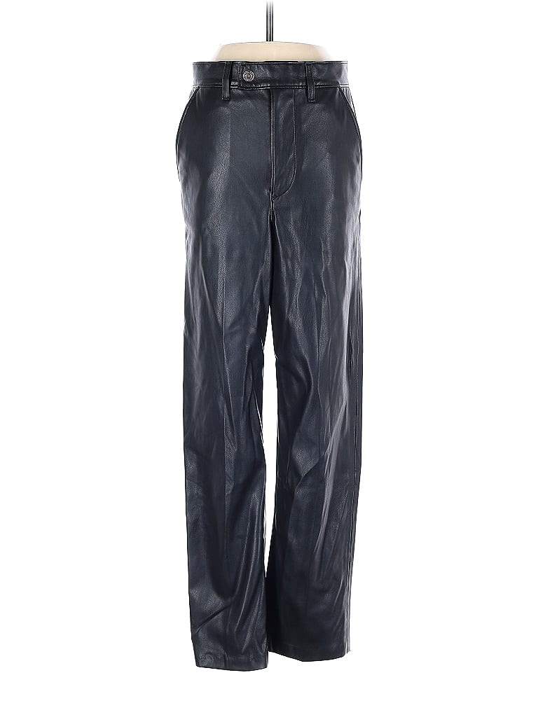 Levi's 100% Polyester Blue Black Faux Leather Pants 24 Waist - 57% off ...