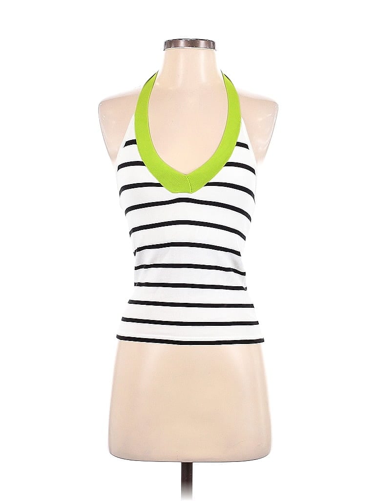 Lauren by Ralph Lauren Stripes White Halter Top Size XS (Petite) - 72% ...