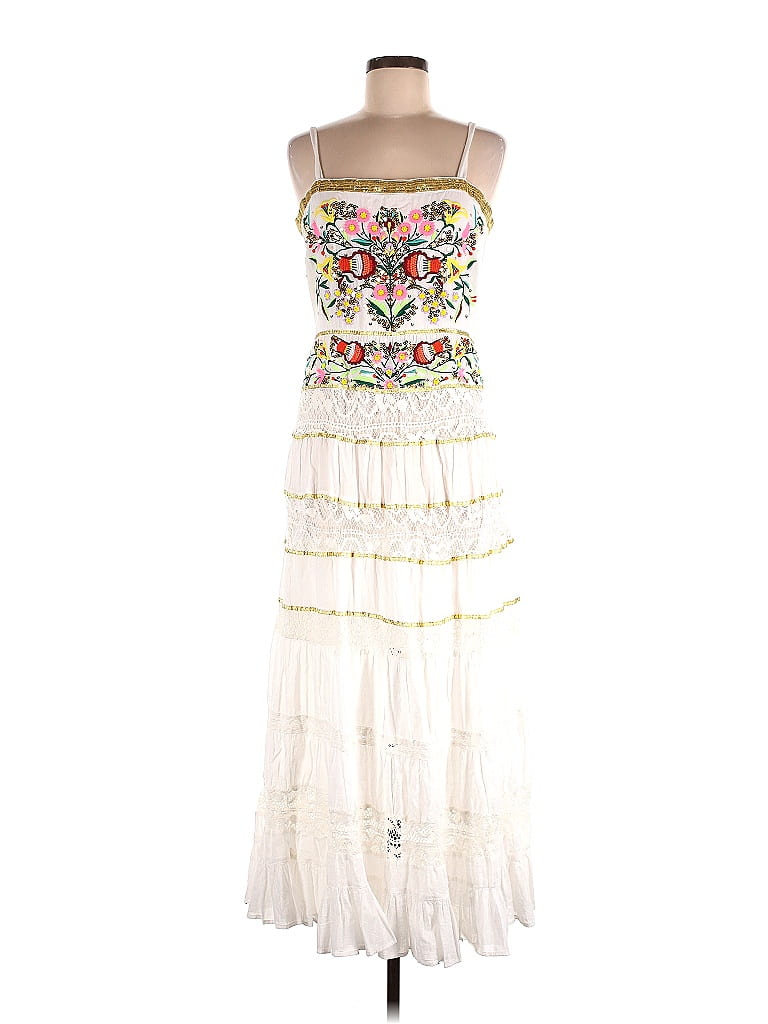 Boston Proper 100% Cotton White Cocktail Dress Size M - 74% off | ThredUp