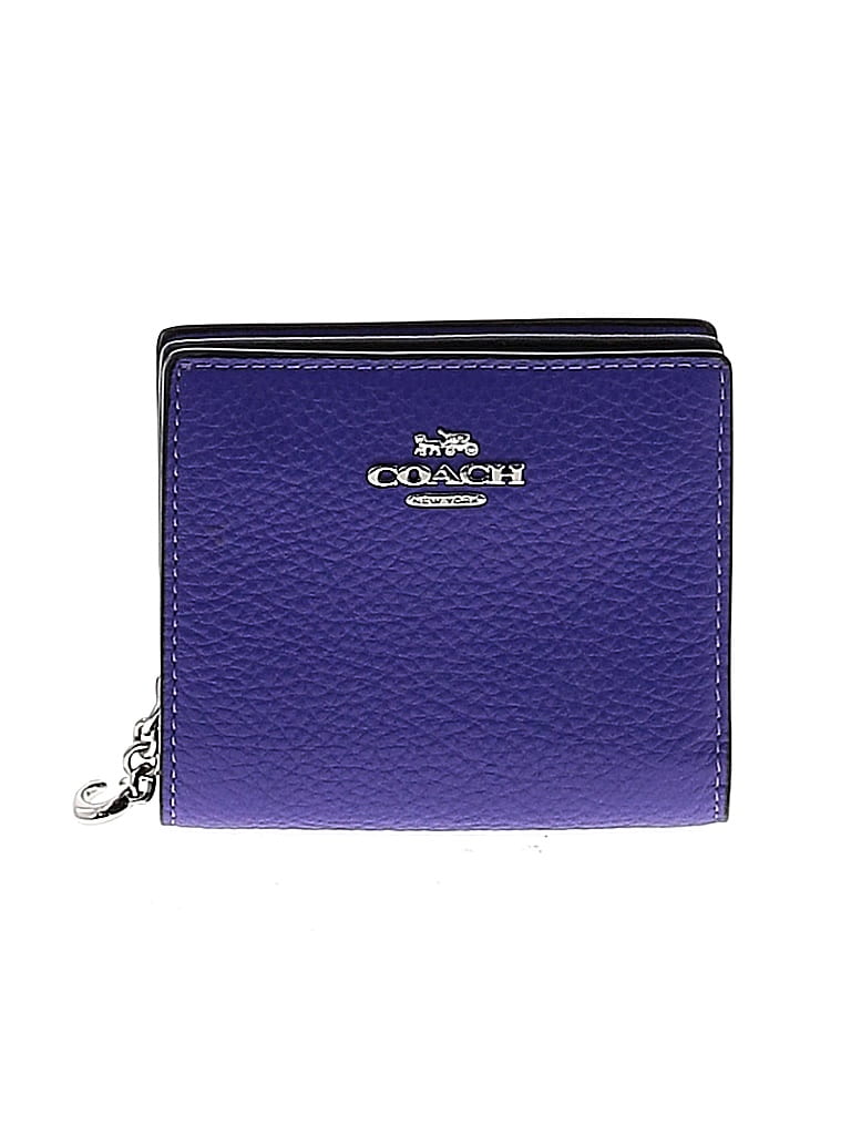 Coach Purple Wallet One Size - 62% off | ThredUp