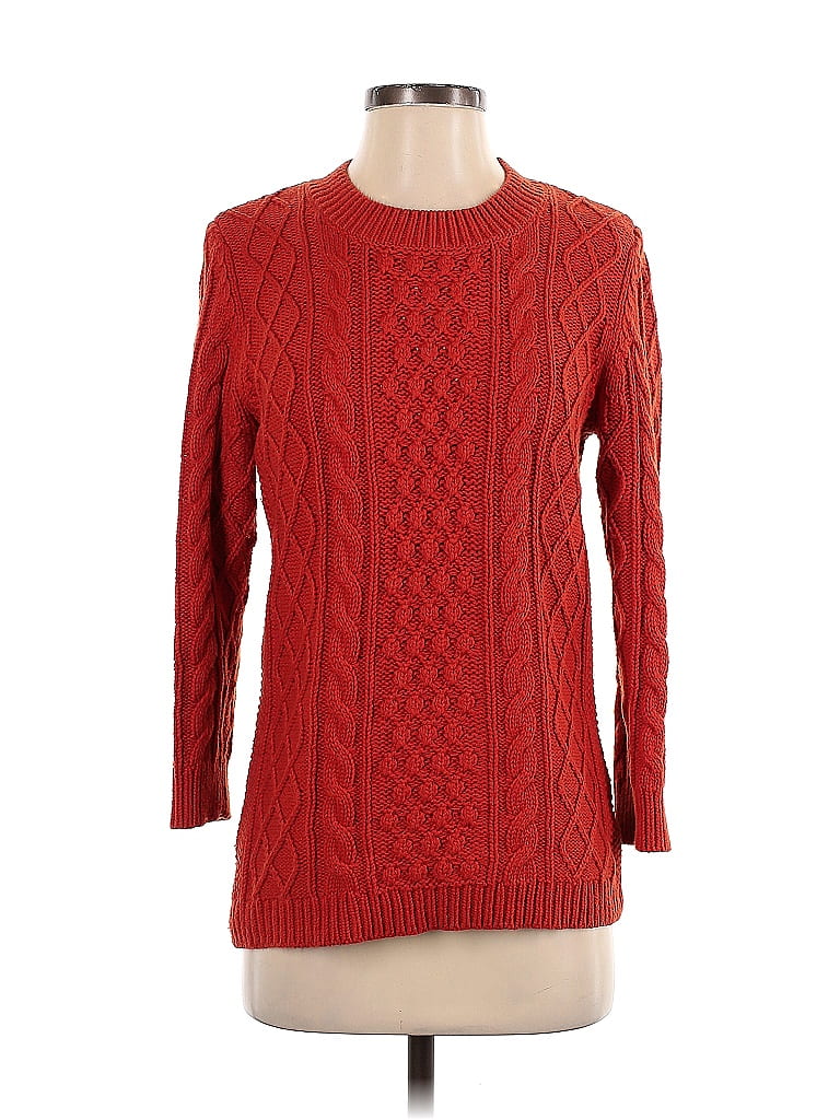 Talbots Red Pullover Sweater Size S - 77% off | ThredUp