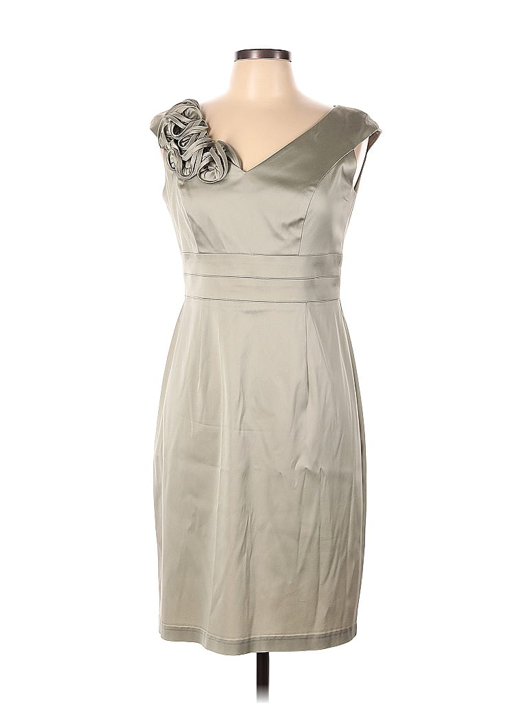 Donna Ricco Gray Cocktail Dress Size 10 - 86% off | ThredUp