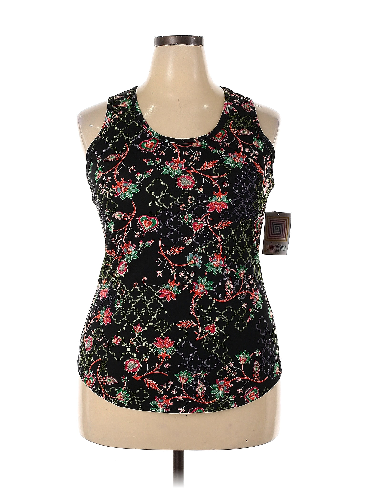 Lularoe Black Tank Top Size XL - 40% off | ThredUp