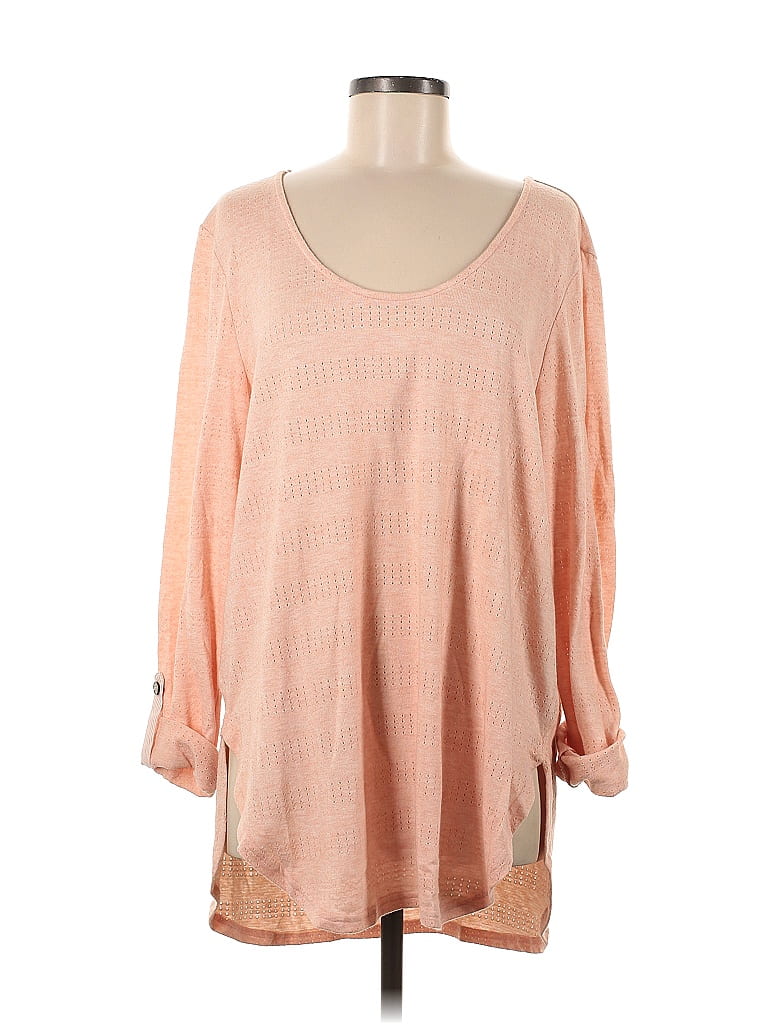 Akemi + Kin Pink Pullover Sweater Size L - 77% off | ThredUp