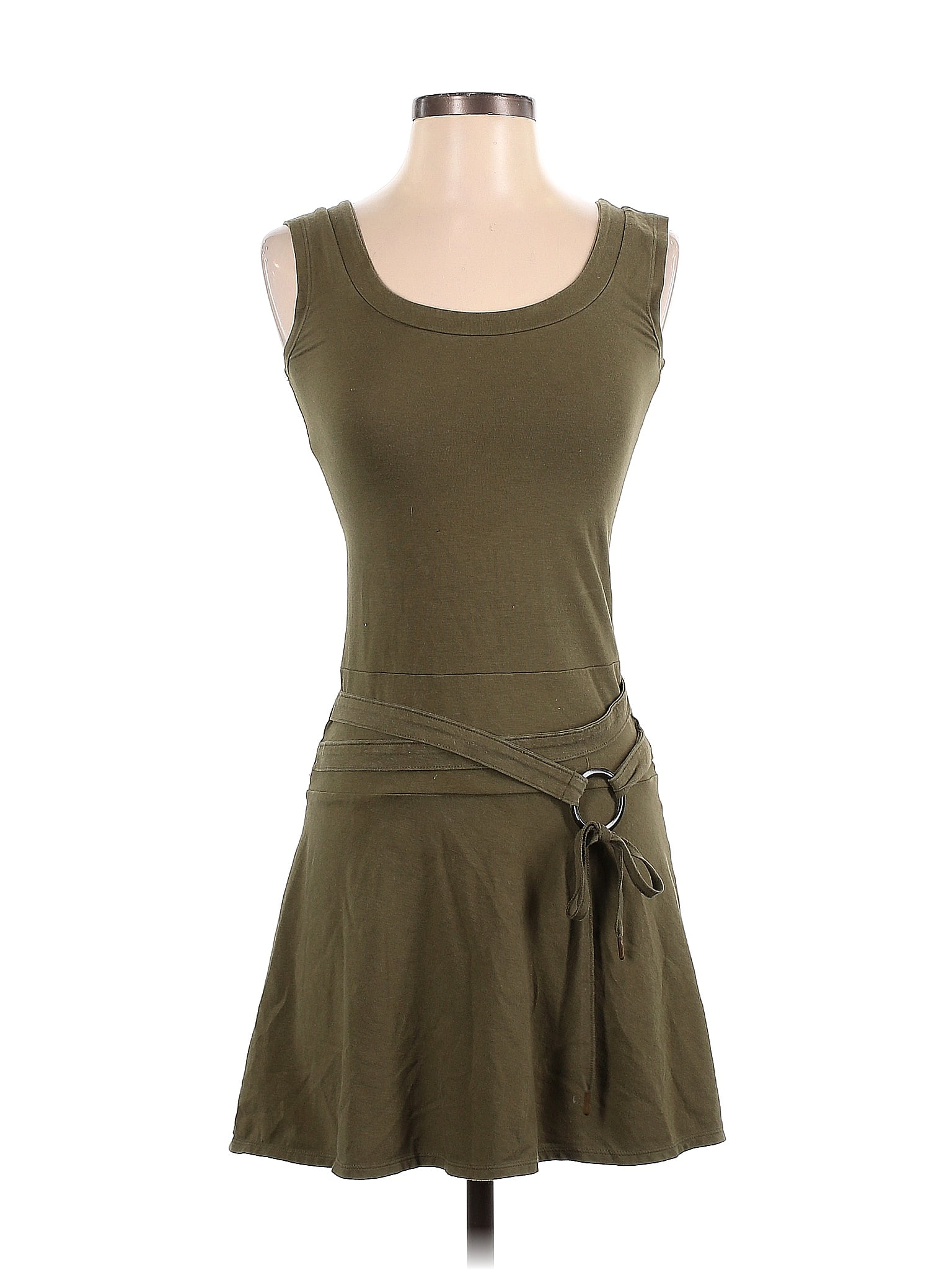 Nomads Hemp Wear Solid Green Casual Dress Size XS - 70% off | ThredUp