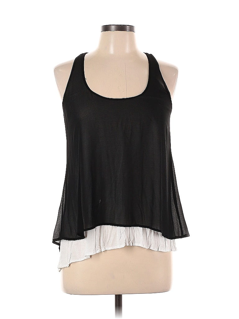 Bar III 100% Polyester Black Tank Top Size L - 56% off | ThredUp
