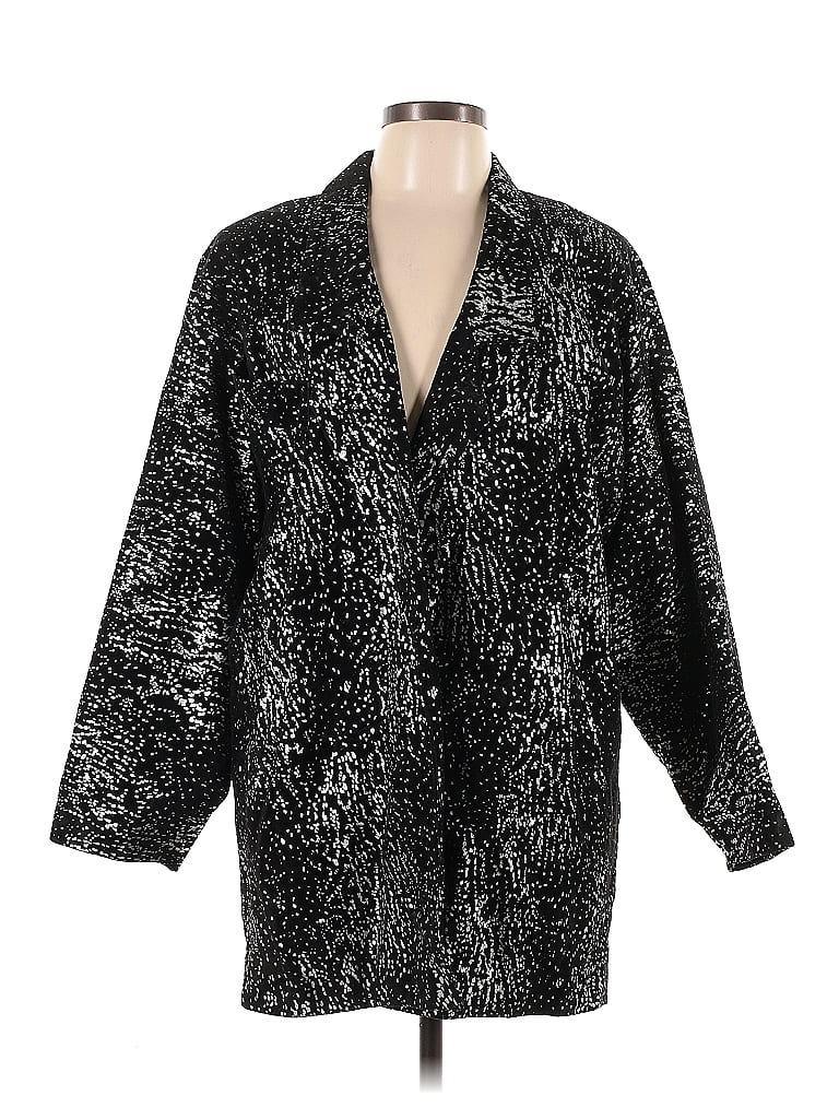 Assorted Brands 100% Viscose Metallic Silver Coat Size 8 - -58% off ...
