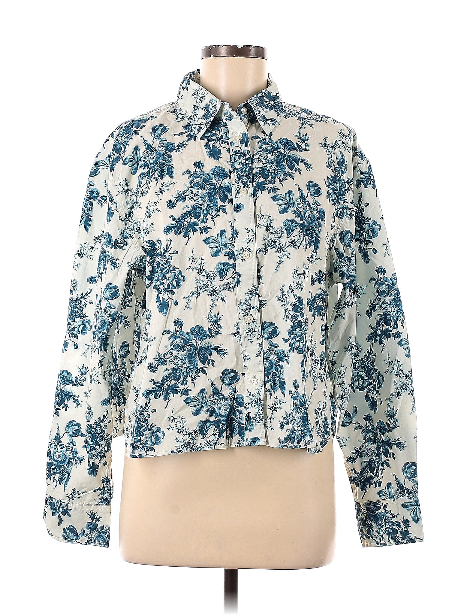 Gap X Loveshackfancy 100 Cotton Floral Motif Damask Floral Brocade