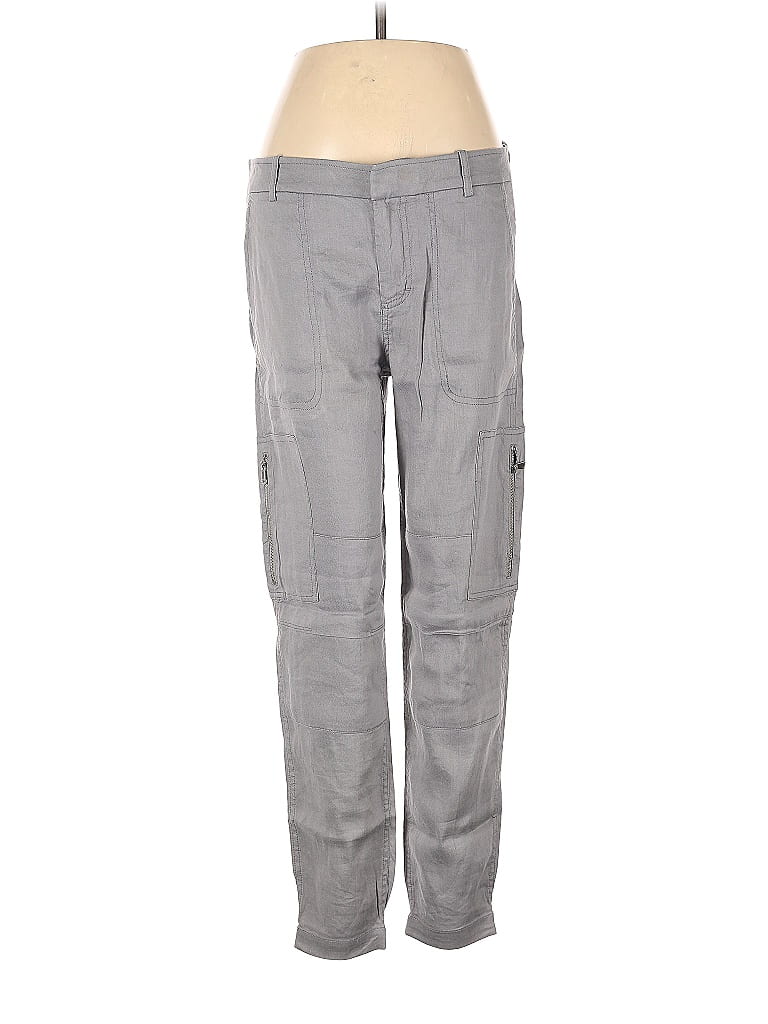 Vince. Gray Linen Pants Size 4 - 78% off | ThredUp