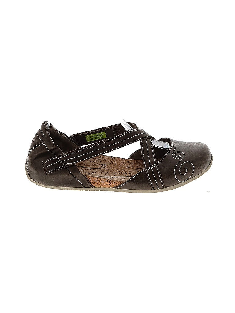 Ahnu Brown Flats Size 6 - 61% off | ThredUp
