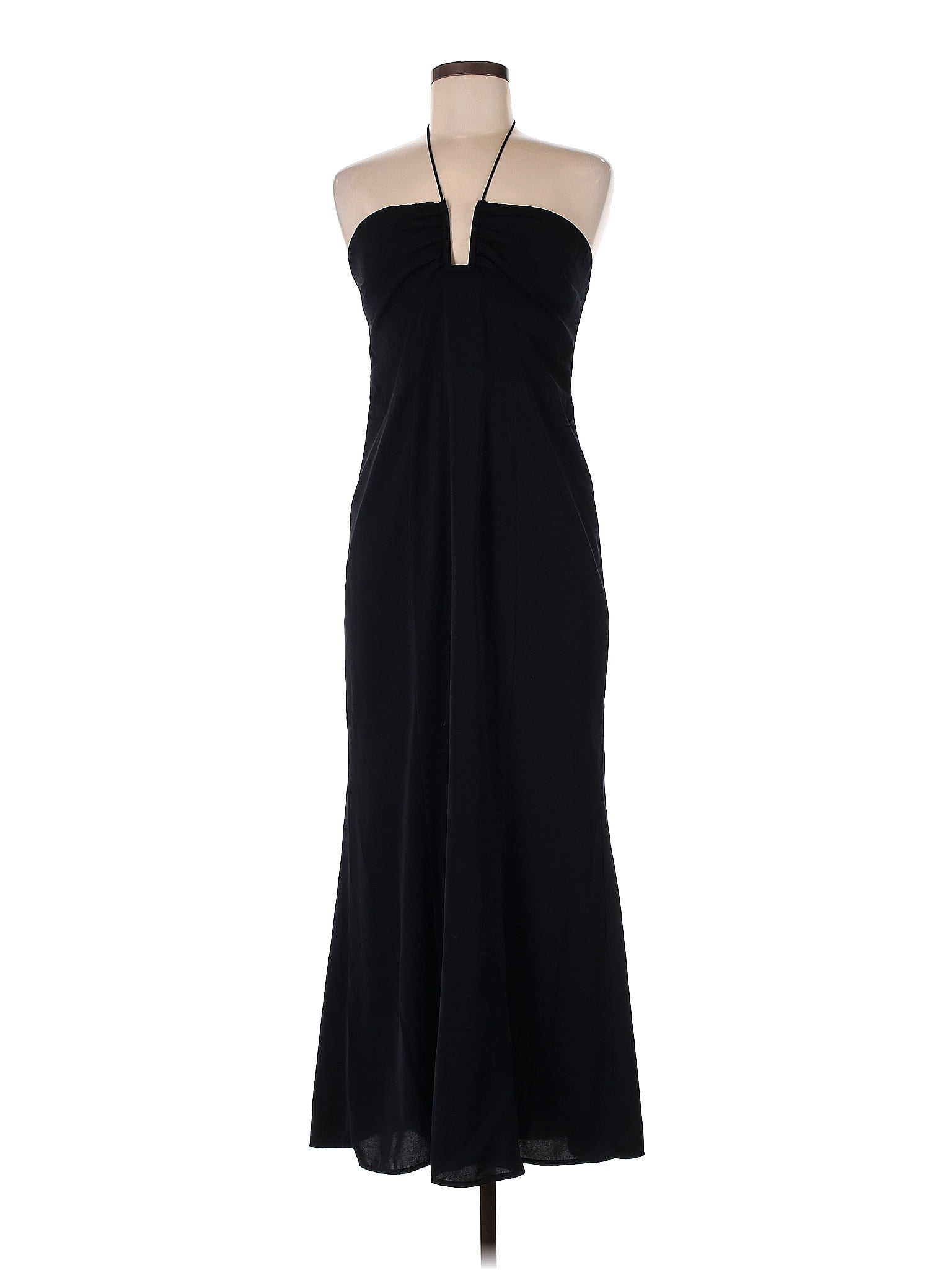 Abercrombie And Fitch 100 Polyester Black Cocktail Dress Size M 68
