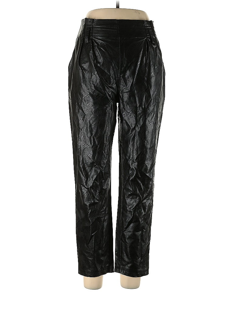 Venti6 100% Polyurethane Black Faux Leather Pants Size L - 71% off ...
