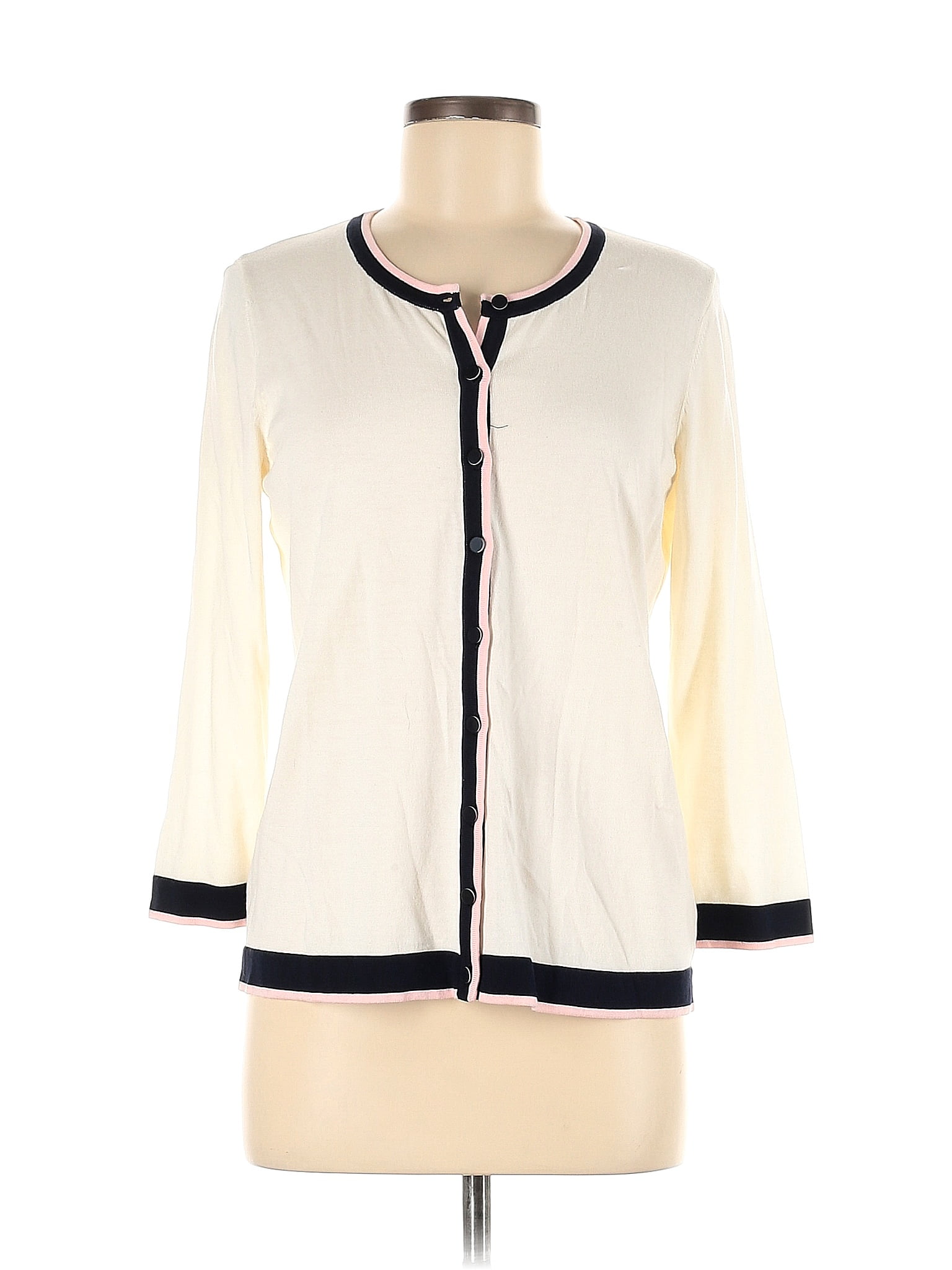 Talbots Ivory Cardigan Size M - 66% off | ThredUp