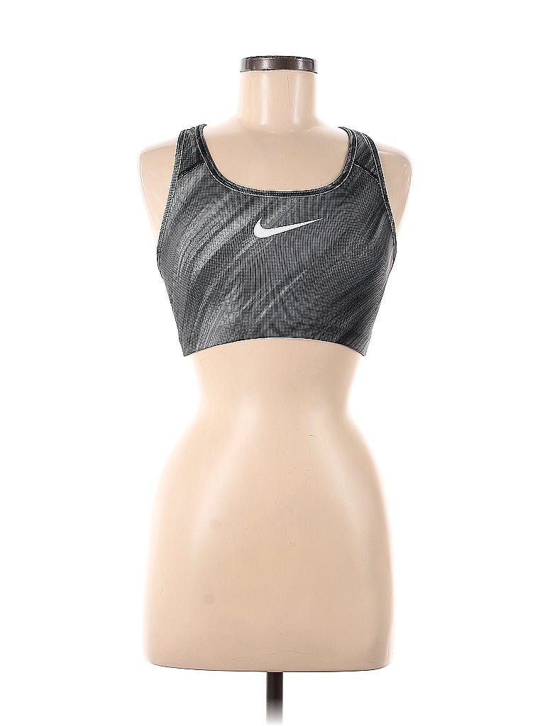 Nike Silver Sports Bra Size M - 56% off | ThredUp