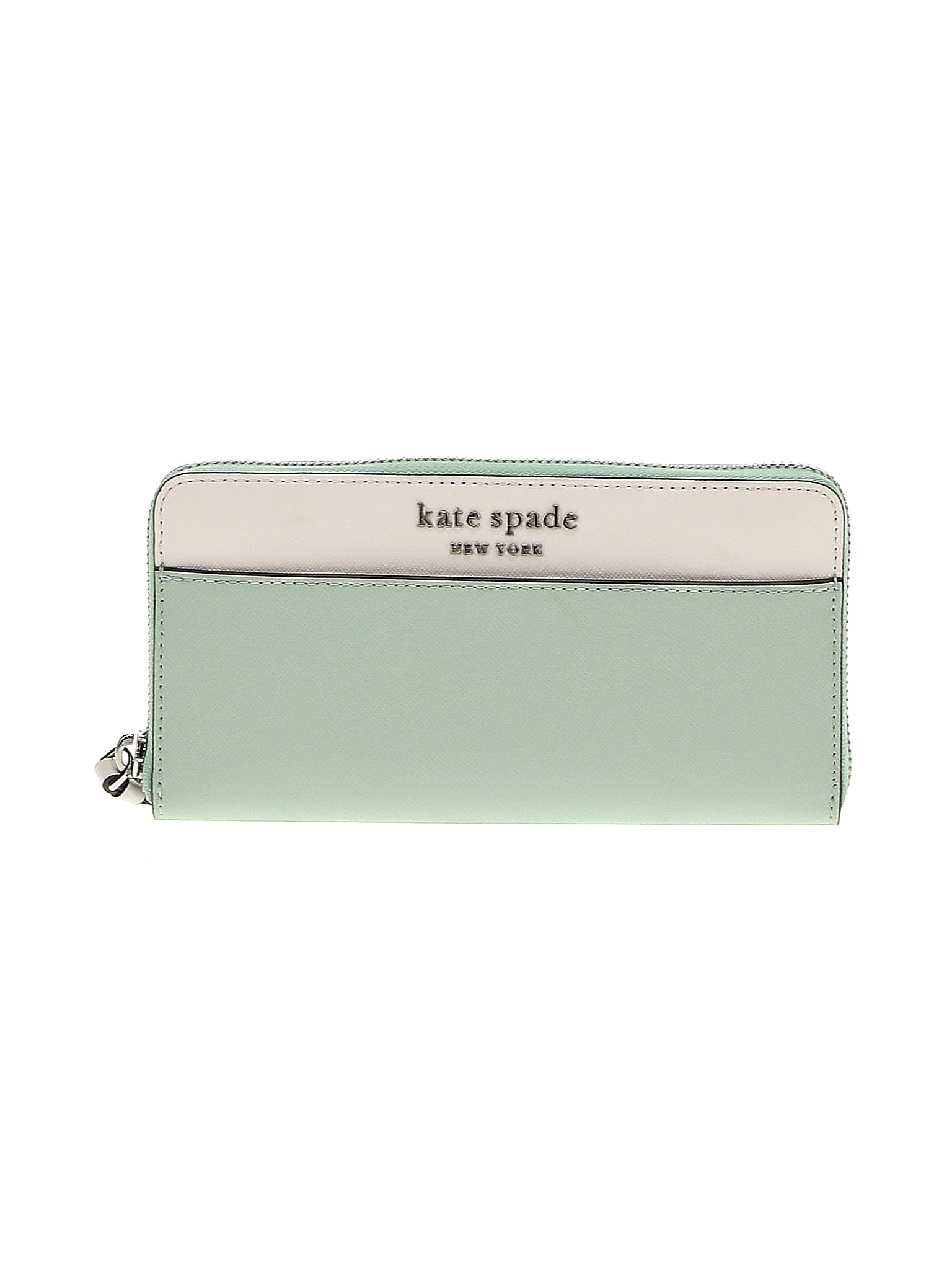 Kate Spade New York Green Leather Wallet One Size - 73% off | ThredUp