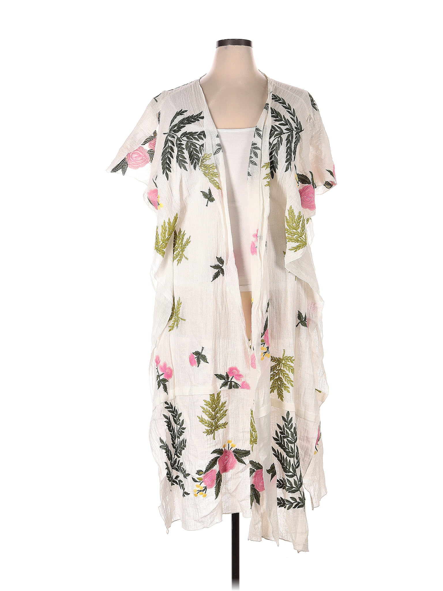 Aratta Silent Journey Ivory Kimono Size 1X(estimate) (Plus) - 71% off ...