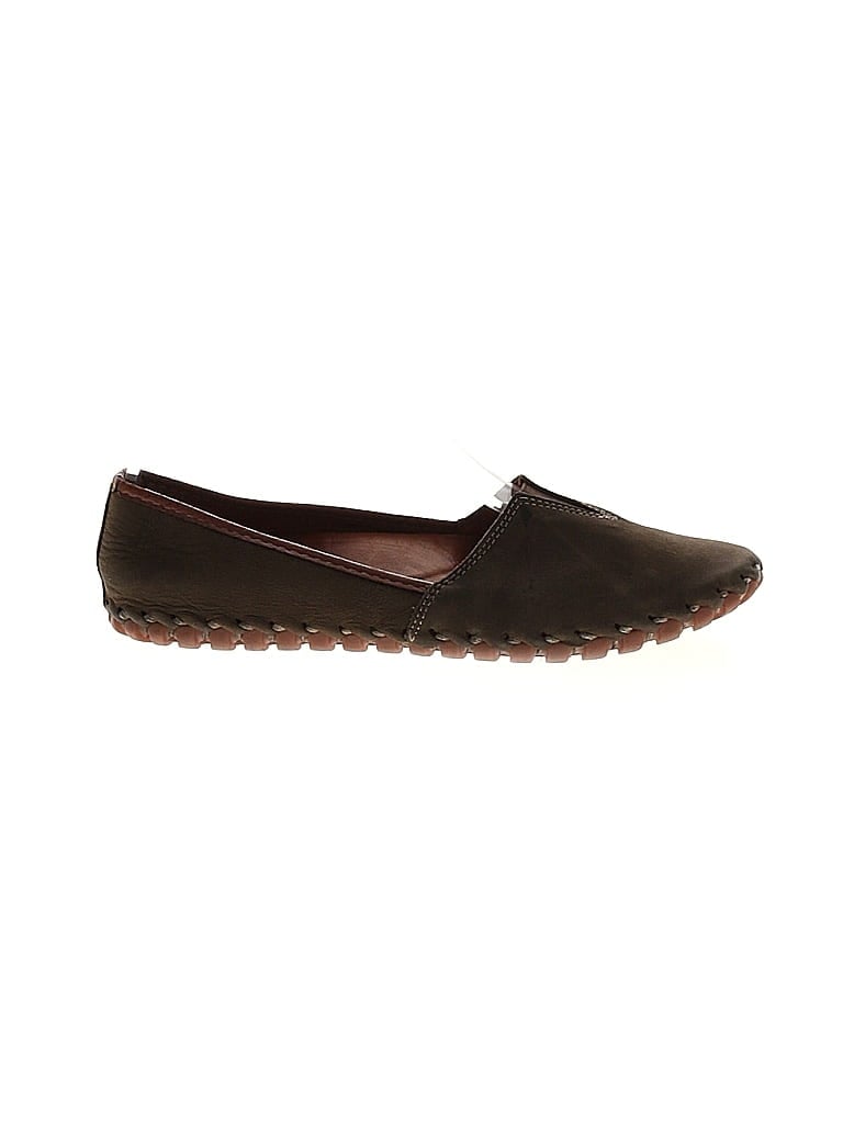 Spring Step 100% Leather Brown Flats Size 38 (EU) - 67% off | ThredUp
