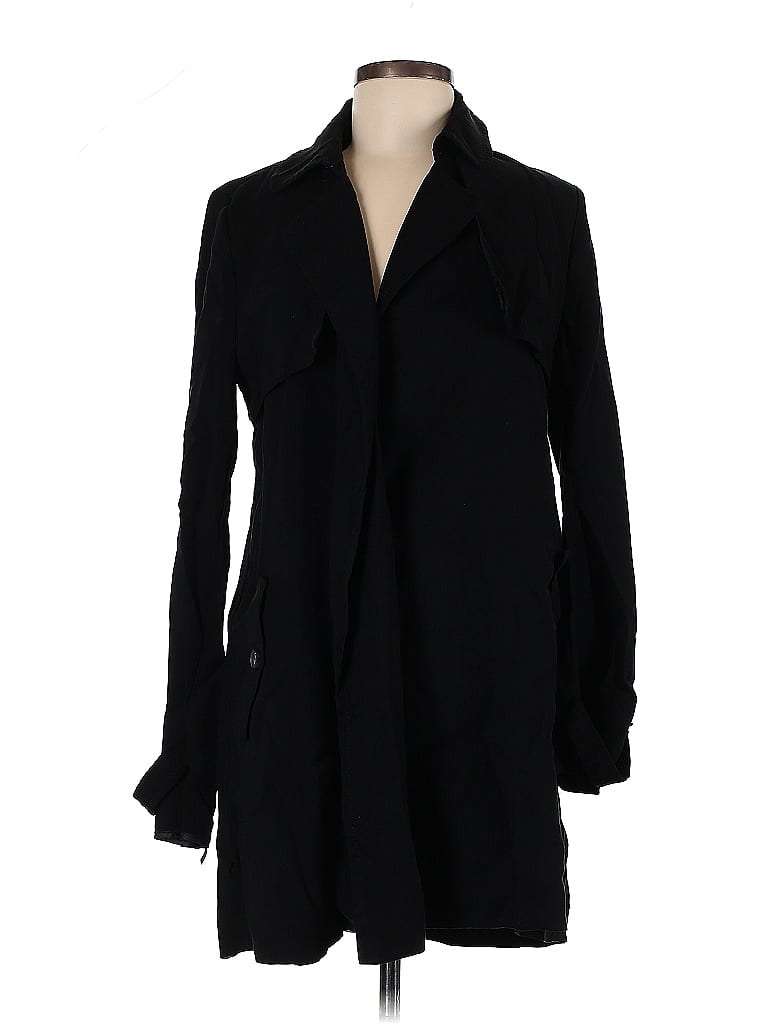 Express Black Coat Size S - 87% off | ThredUp