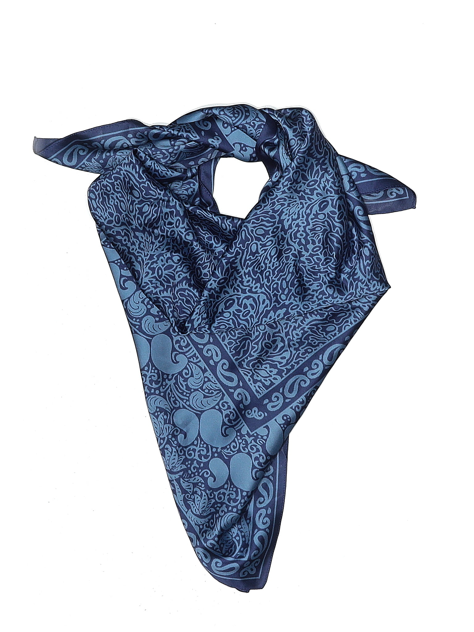 Anna Sui for Uniqlo 100% Acrylic Snake Print Blue Scarf Size P - 48% ...