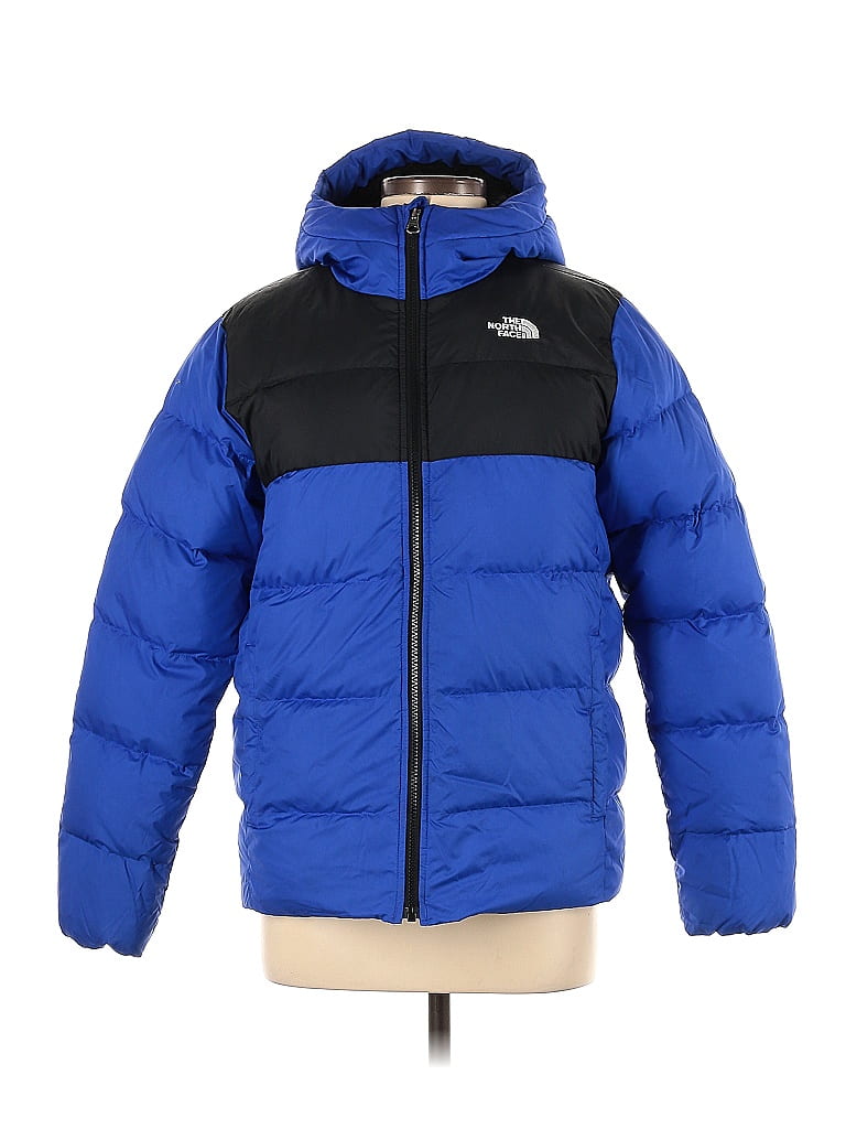 The North Face 100% Polyester Blue Snow Jacket Size XL - 82% off | ThredUp