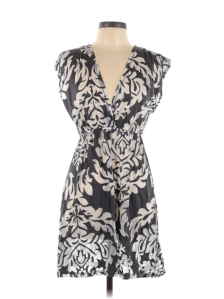 Balance Collection Jacquard Damask Paisley Baroque Print Gray Cocktail ...