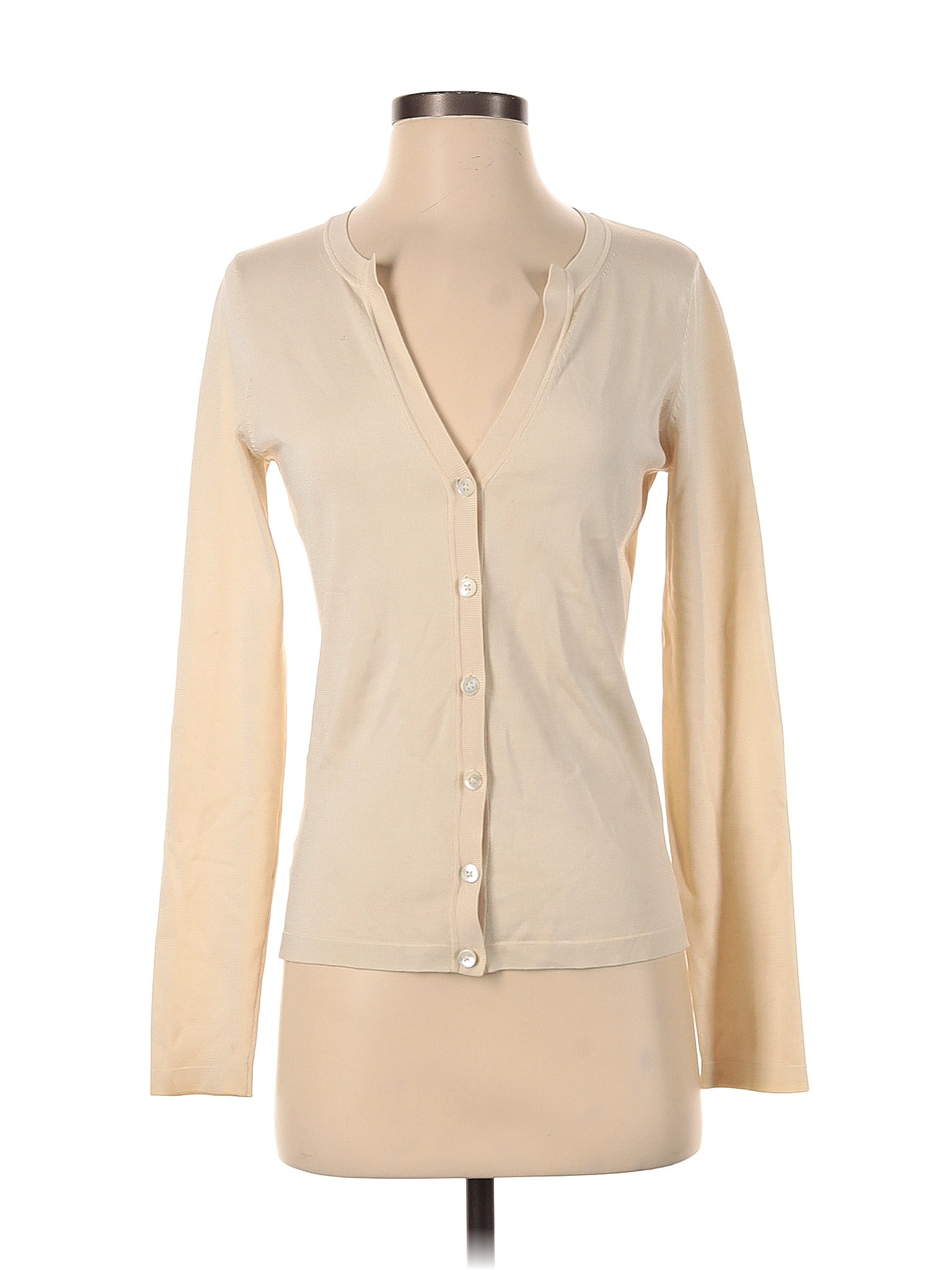 Ann Taylor Tan Cardigan Size S - 75% off | ThredUp