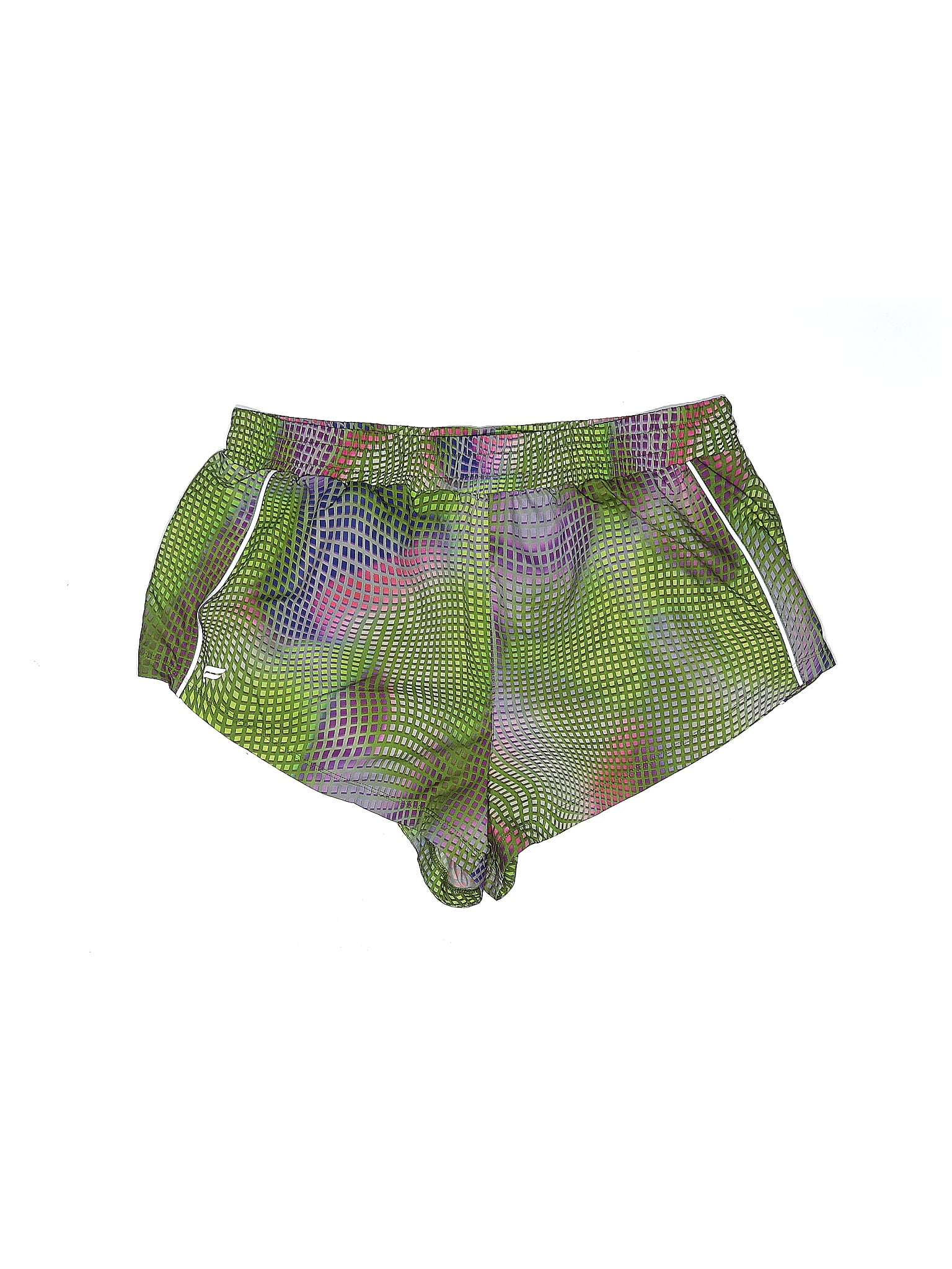 Fabletics 100% Polyester Hearts Graphic Polka Dots Green Athletic ...