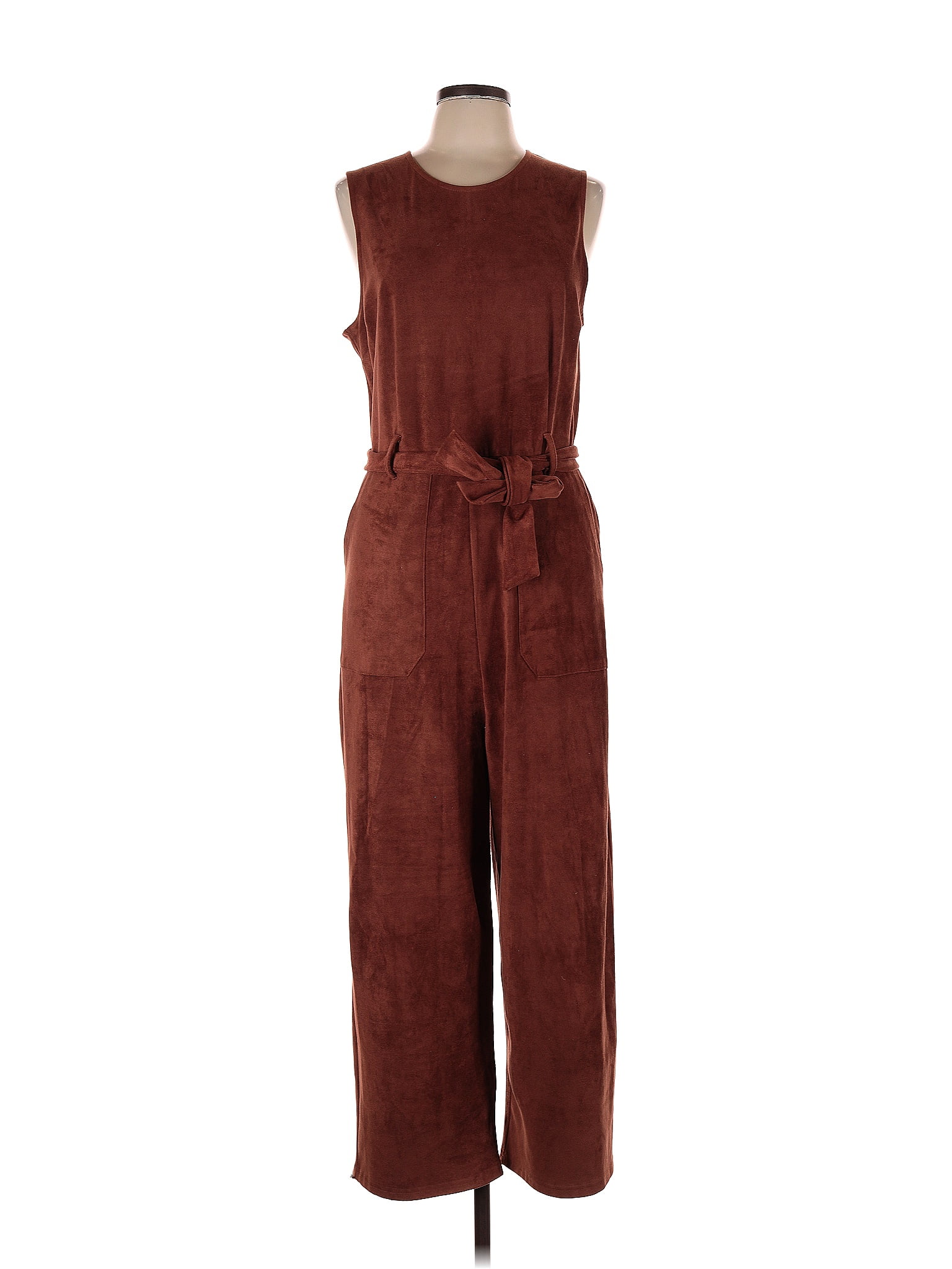 Anthropologie Marled Solid Tortoise Brown Jumpsuit Size L - 53% off ...