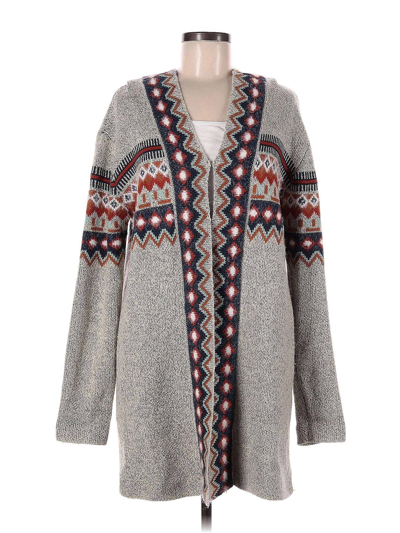 Fate Gray Cardigan Size M - 68% off | ThredUp