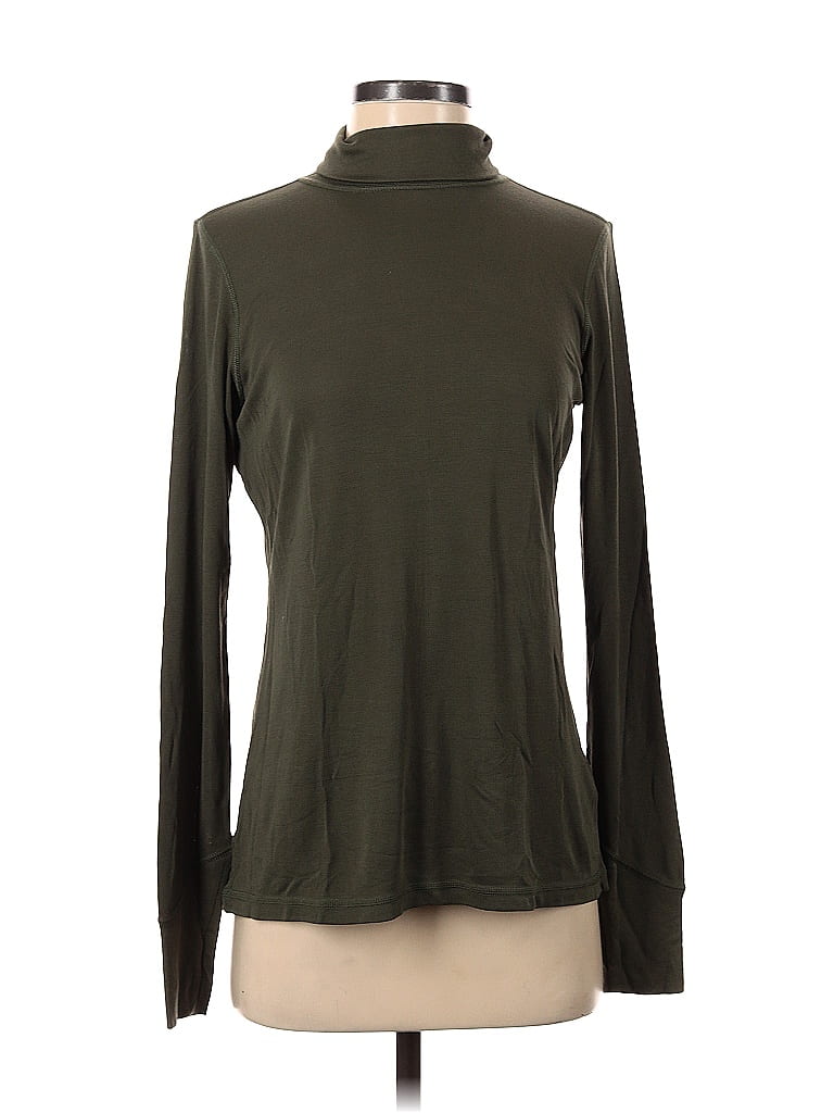 Zuda Green Turtleneck Sweater Size S - 71% off | ThredUp