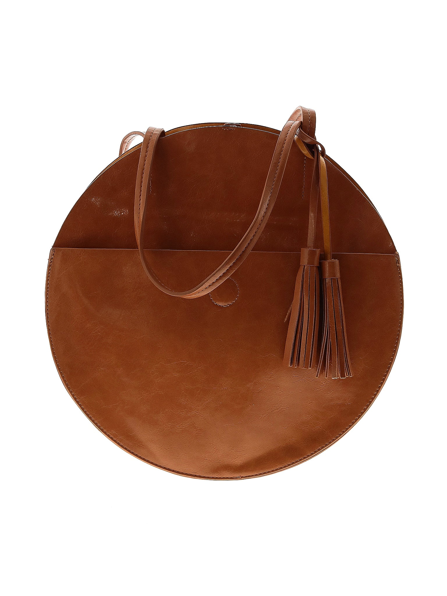 Remi & Reid Solid Tan Shoulder Bag One Size - 63% off | ThredUp