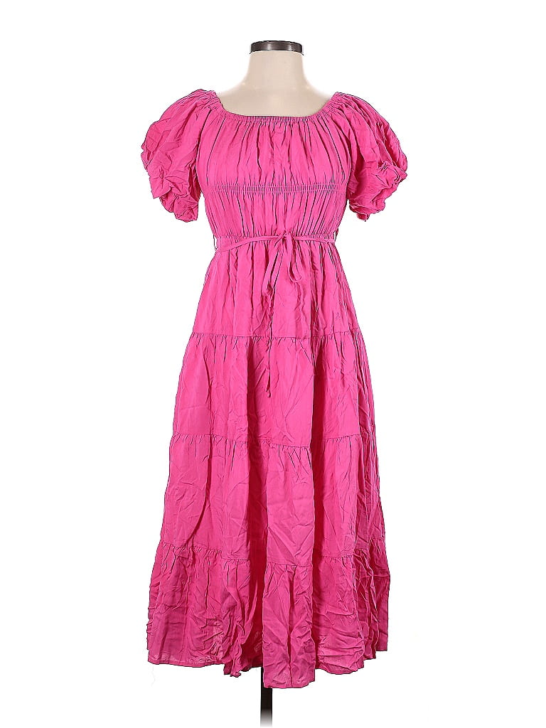 Lillusory 100% Rayon Pink Casual Dress Size S - 60% off | ThredUp