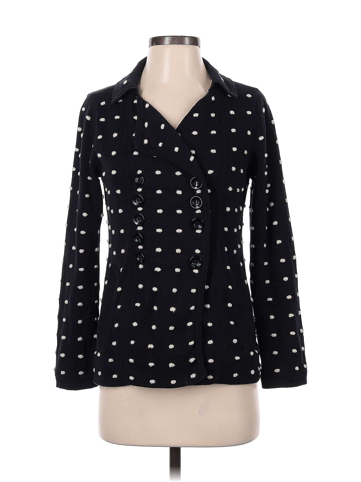 Marc by Marc Jacobs Polka Dots Black Cardigan Size XS - 79% off | ThredUp