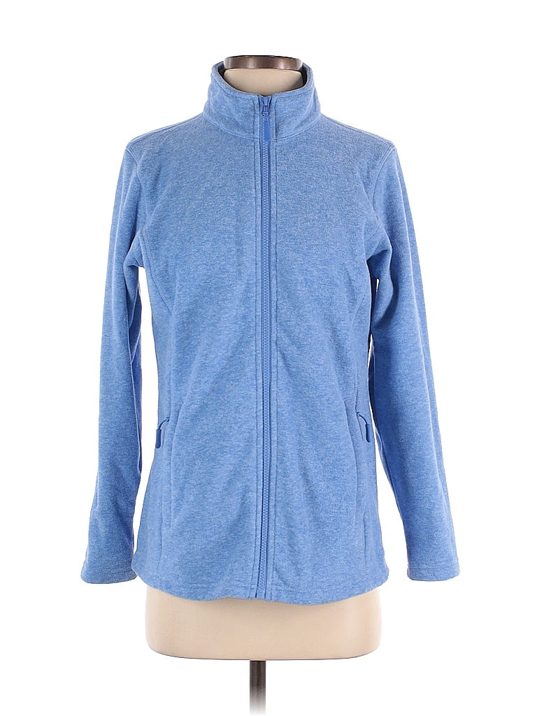 Unbranded 100% Polyester Blue Fleece Size S - 74% off | ThredUp