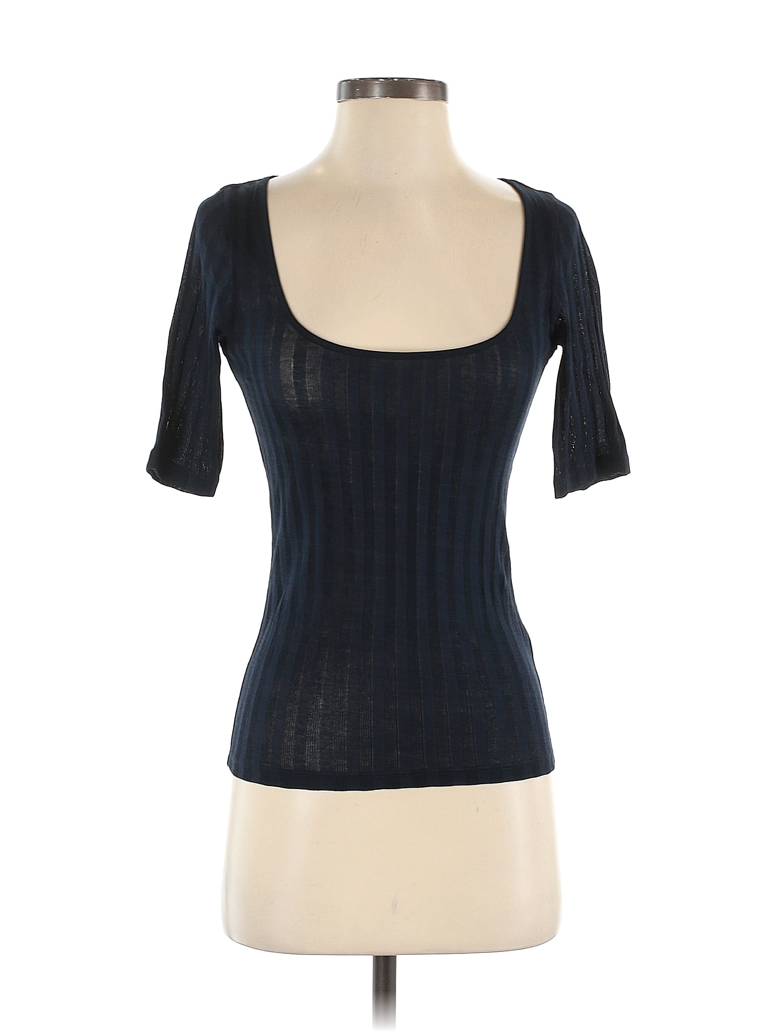 Vince. 100% Cotton Black Short Sleeve Top Size XS - 80% off | ThredUp