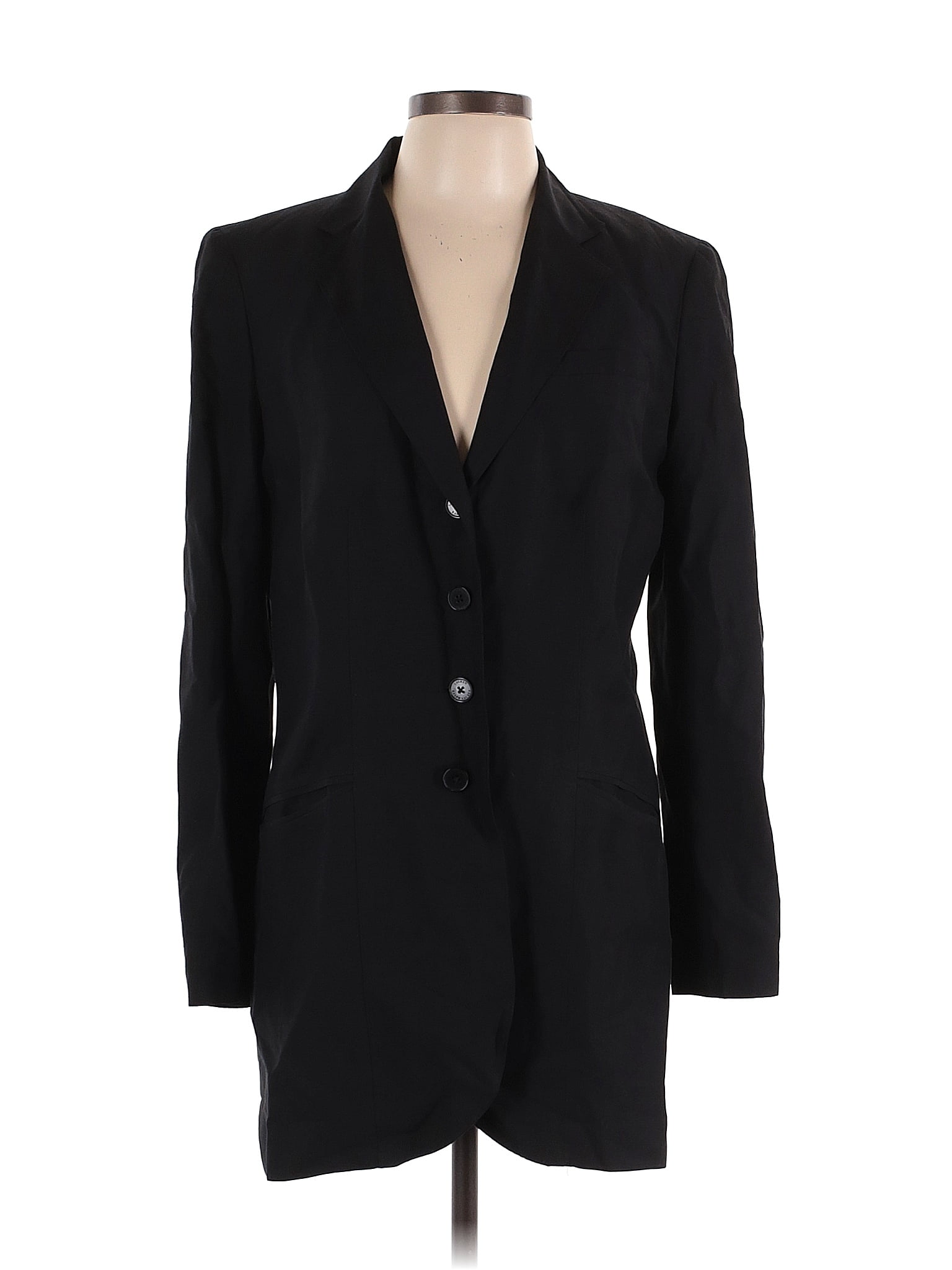 Lauren by Ralph Lauren Black Silk Blazer Size 12 - 71% off | ThredUp
