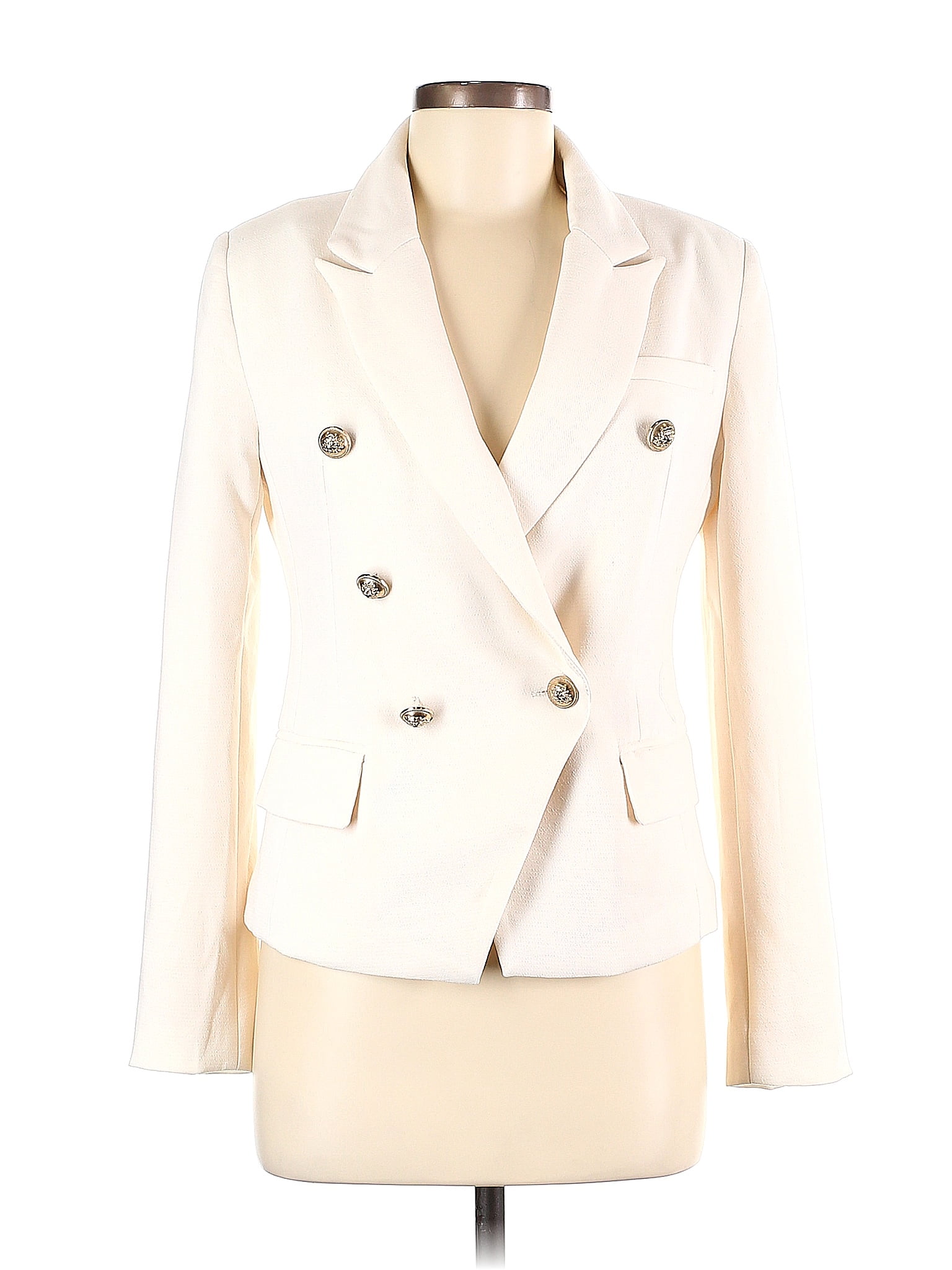 Romeo & Juliet Couture 100% Polyester Ivory Blazer Size M - 76% off ...