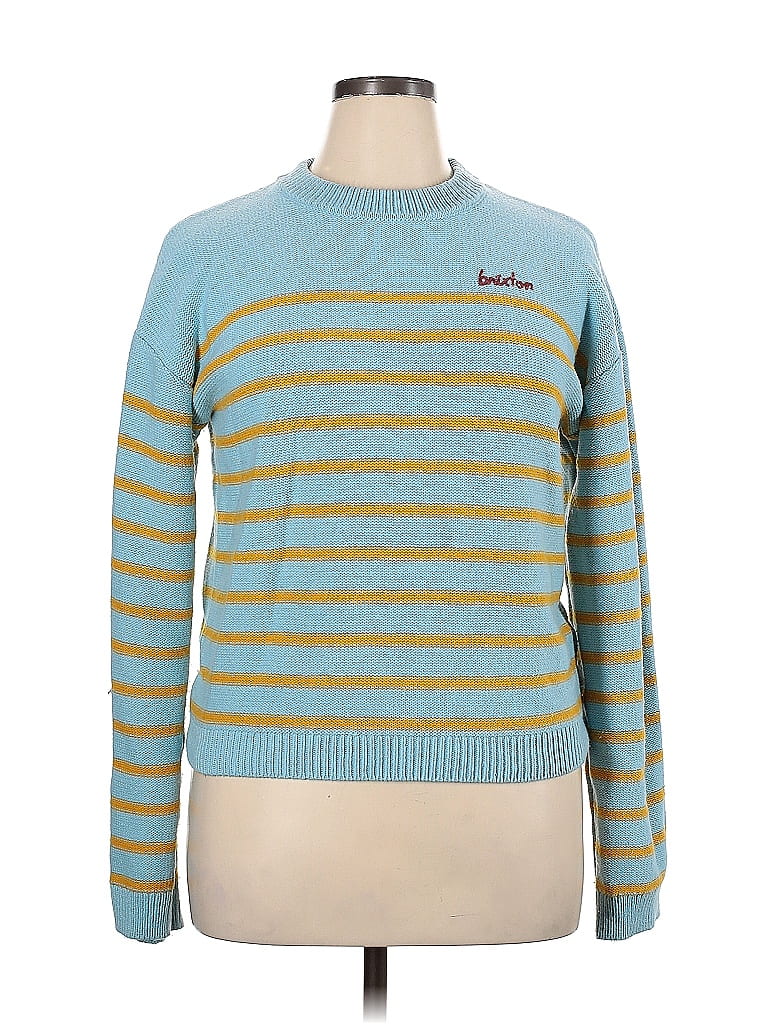 Brixton Blue Pullover Sweater Size XL - 71% off | ThredUp