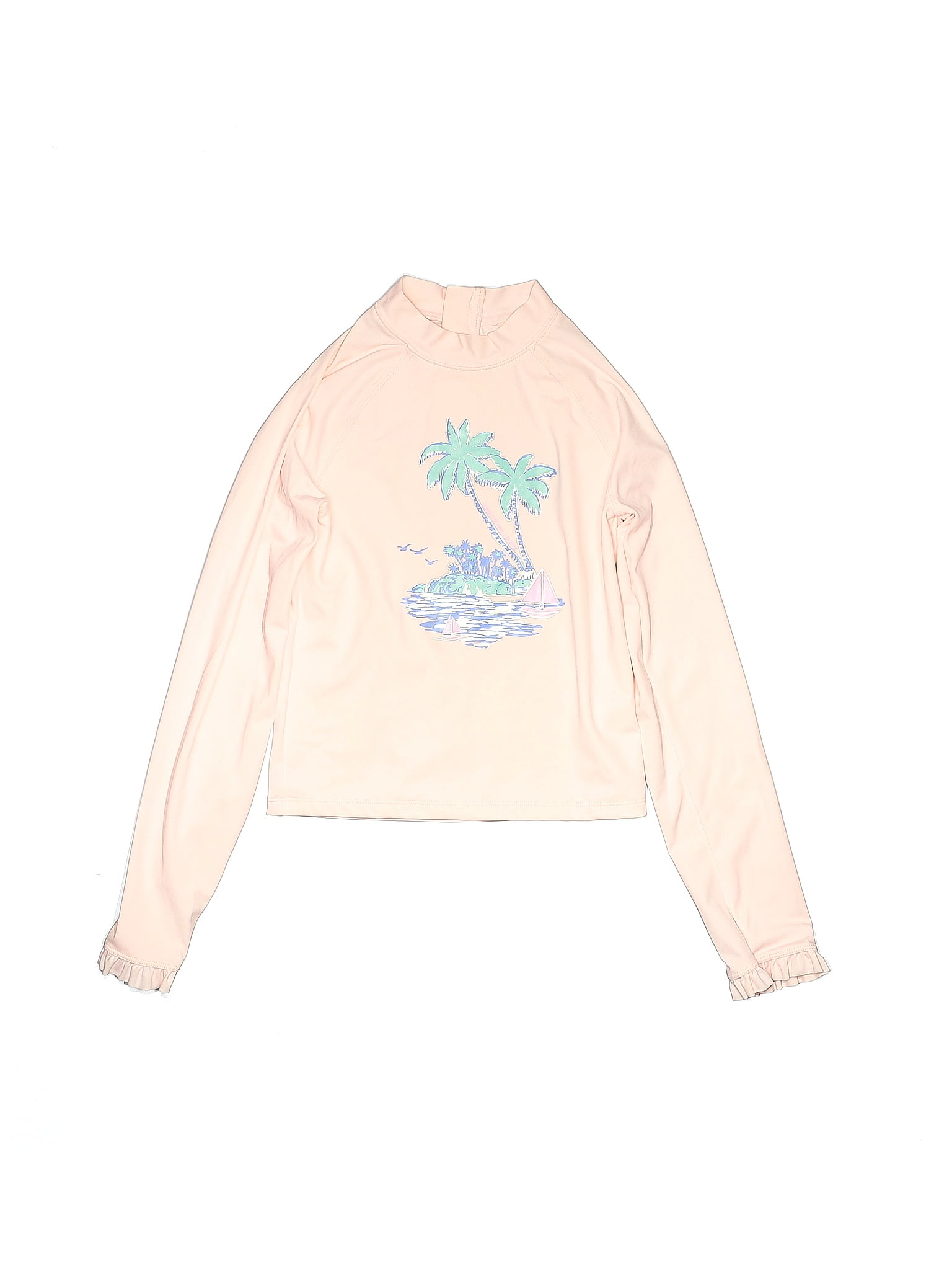 Janie and Jack Ivory Rash Guard Size 10 - 67% off | ThredUp