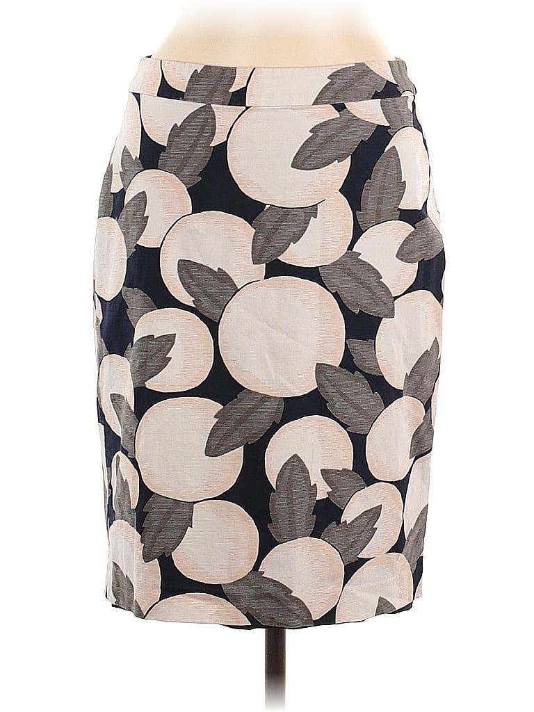 Ann Taylor Graphic Gray Formal Skirt Size 6 - 57% off | ThredUp