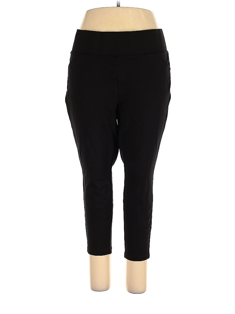 Torrid Solid Black Active Pants Size 3X Plus (3) (Plus) - 77% off | ThredUp