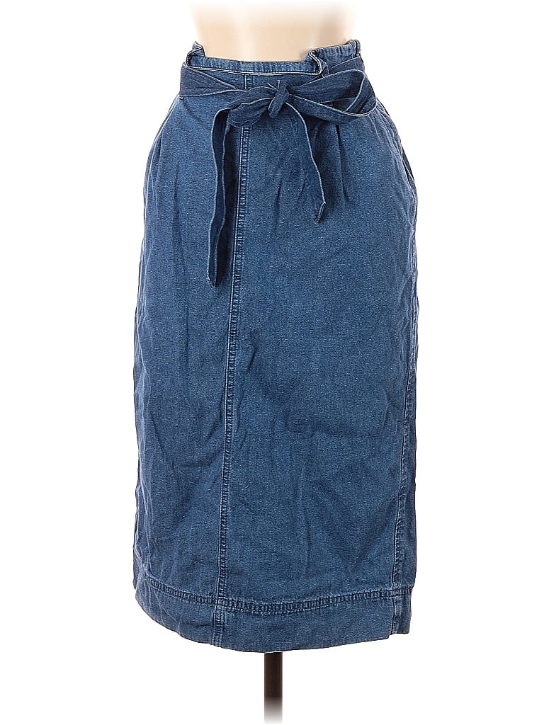 Uniqlo Blue Denim Skirt Size S - 47% off | ThredUp