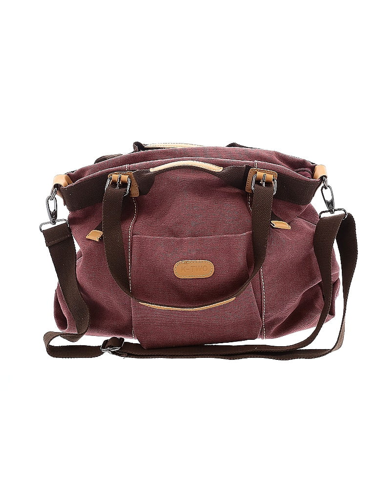 X-Two Burgundy Satchel One Size - 60% off | ThredUp